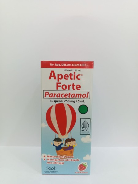APETIC FORTE 250MG/5ML SUSP 60ML